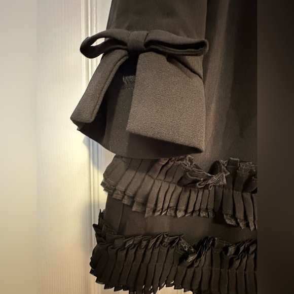 CQ X CQ | Tops | Cq X Cq Black Ruffled Designer Blouse Size M | Poshmark